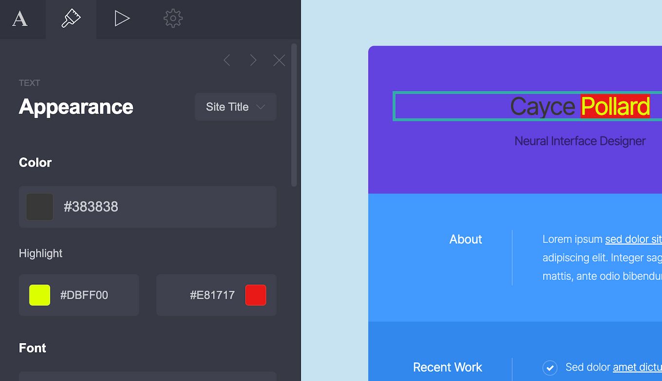 How To Highlight Text In Carrd Web Builder Two Ways 