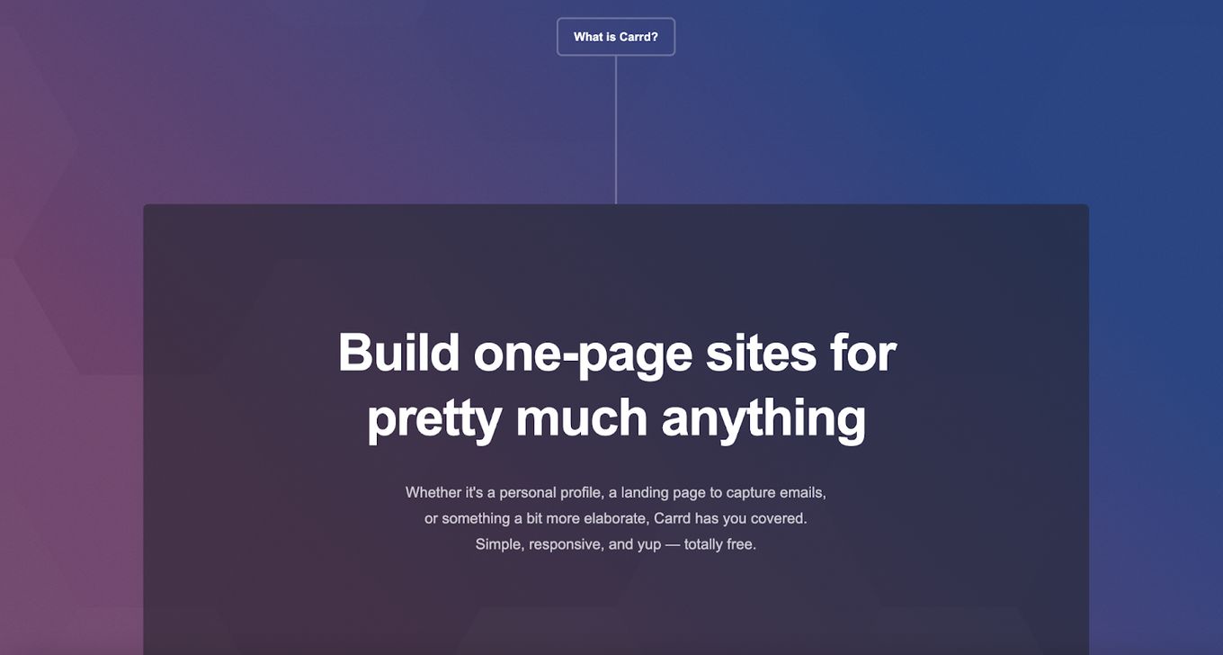 How To Use Carrd To Create A Website The Ultimate Guide Tes2t