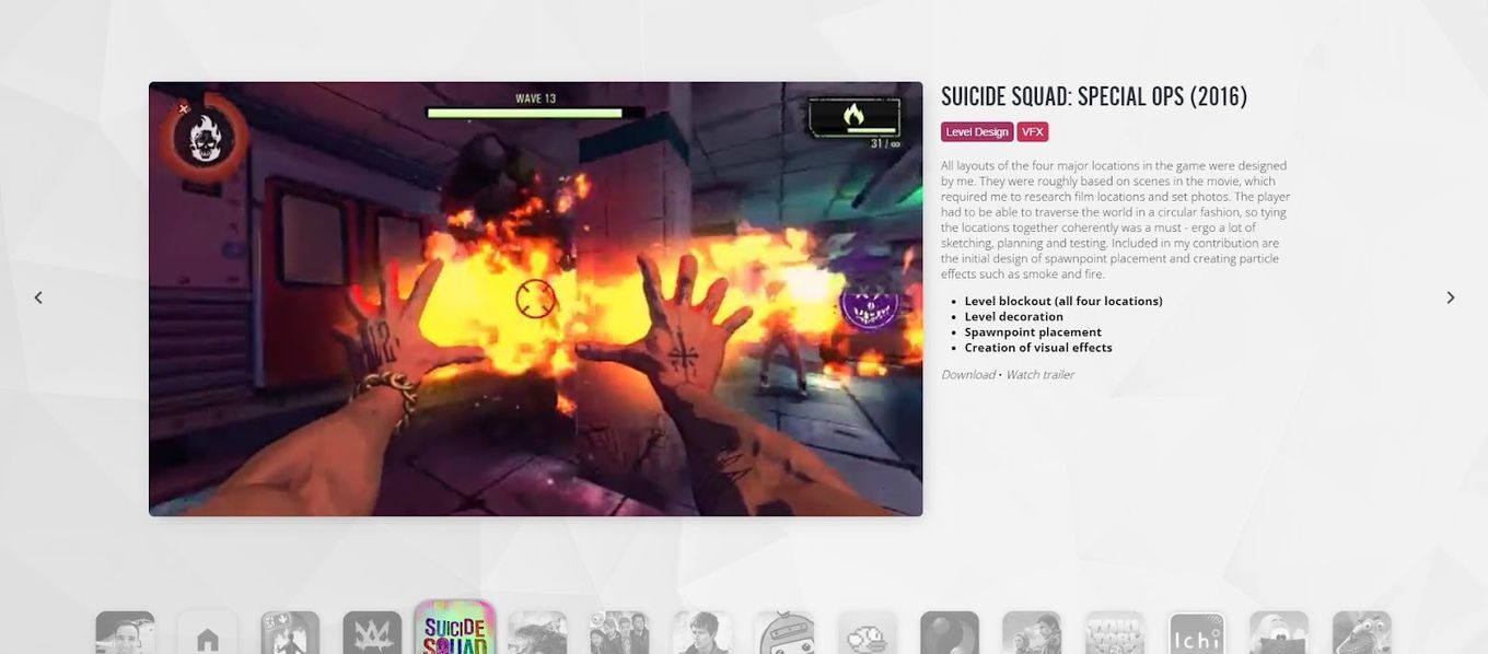 13 Game Design Portfolios Examples That Help You Get Hired 