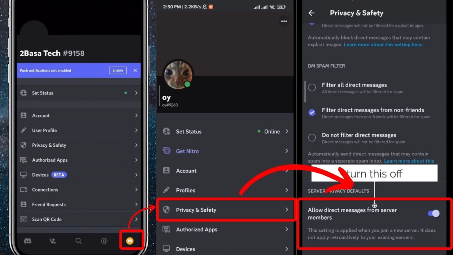 How to Turn Off DMs on Discord [Super Easy!] - Alvaro Trigo's Blog