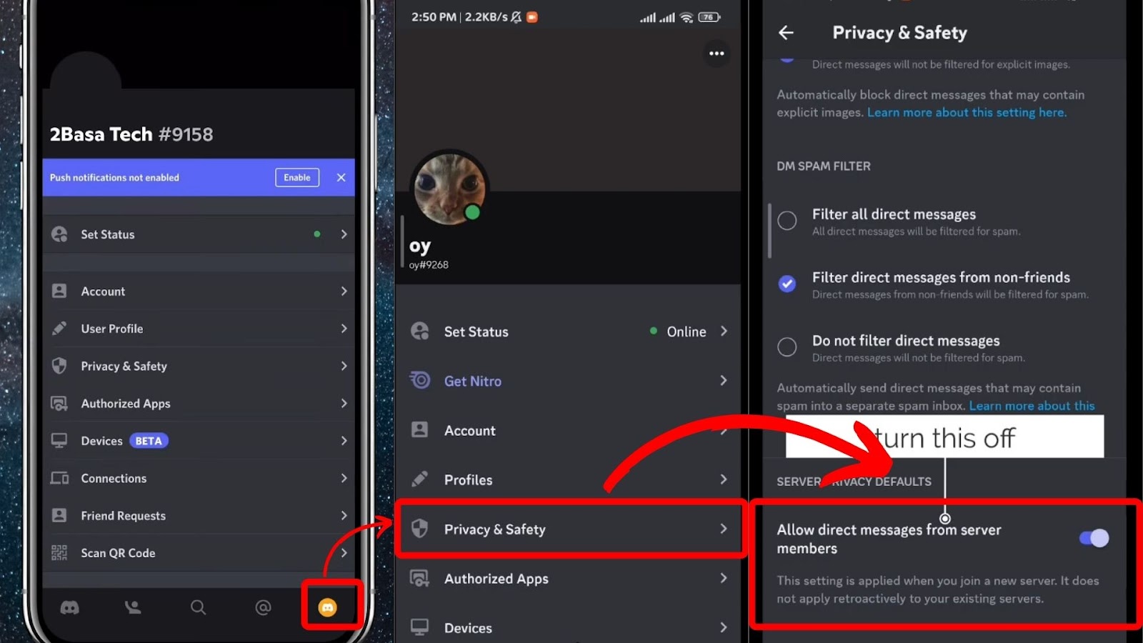 How to Turn Off DMs on Discord [Super Easy!] - Alvaro Trigo's Blog