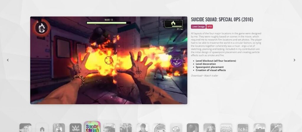 How to Make Your Game Design Portfolio [+ 13 Examples] - Alvaro Trigo's ...