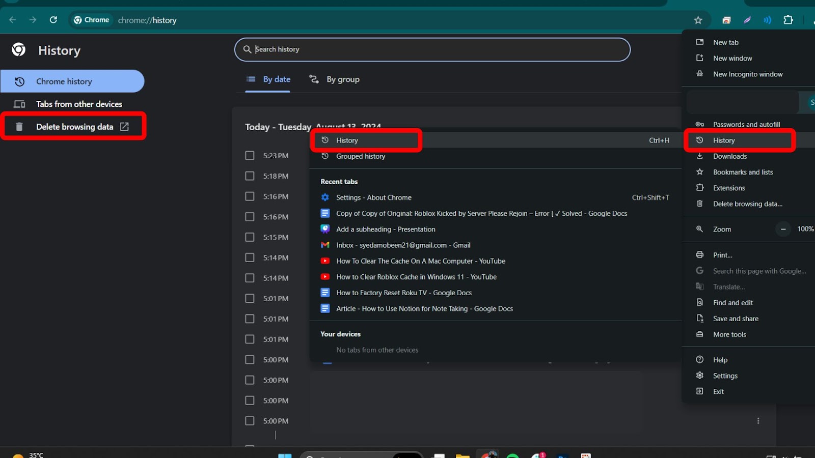 Delete Chromebook Search History If You're Blocked [Solved] - Alvaro ...