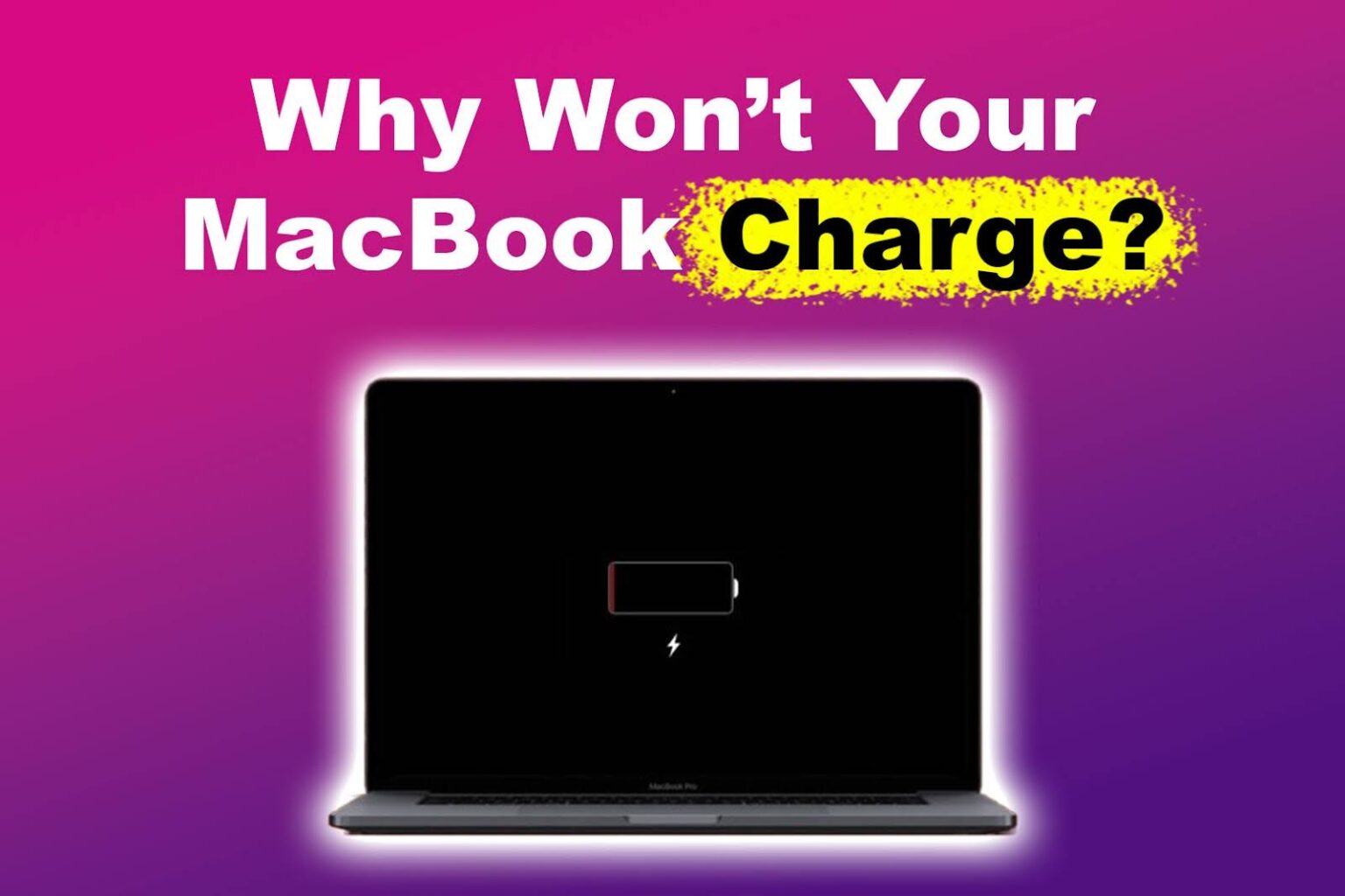 Why Won’t Your MacBook Charge? [ Solved] - Alvaro Trigo's Blog