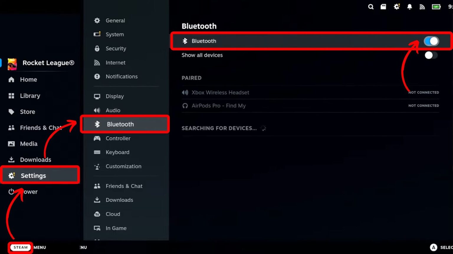Connect Xbox Controller to Steam Deck [3 Easy Steps!] - Alvaro Trigo's Blog