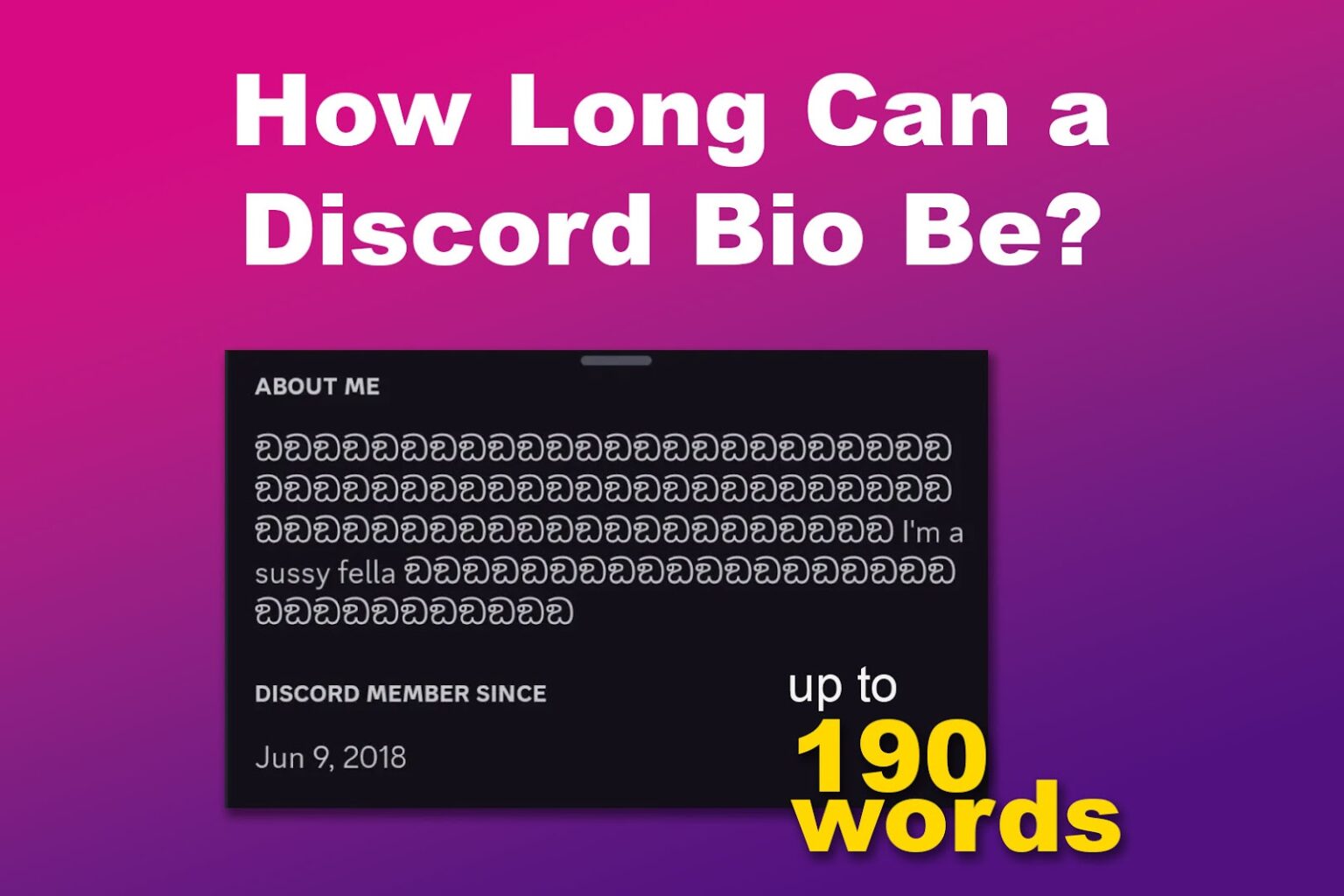 20+ Discord Bio Templates [ Copy & Paste] - Alvaro Trigo's Blog
