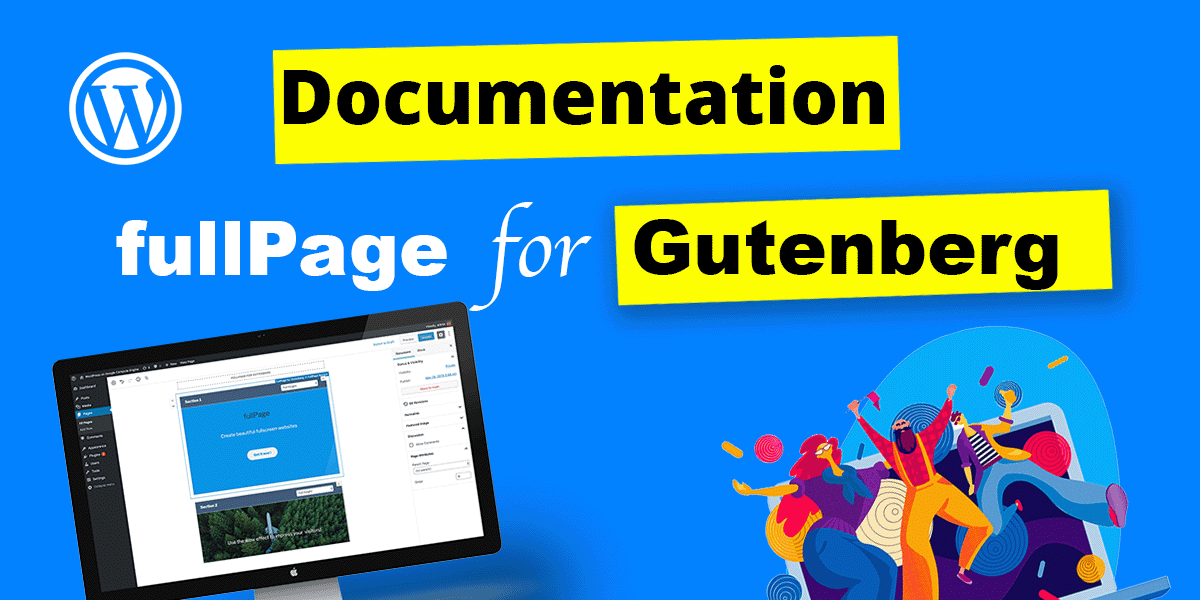 fullpage.js Docs for Gutenberg - WordPress Plugin