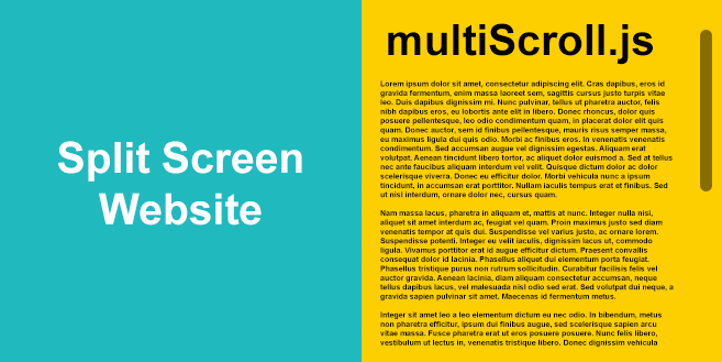 ScrollOVerflow Extension for multiscroll.js